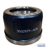 China 3502571-A0E / 3502571-AOE Rear Brake Drum for FAW J6 / J7 Heavy Trucks for sale