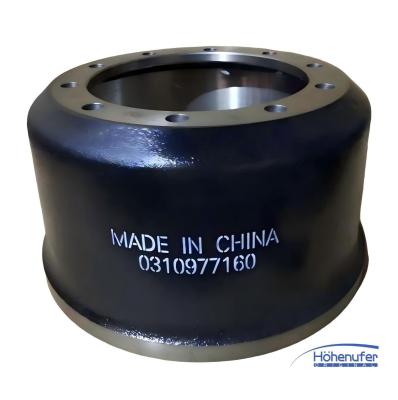 China 0310977160 Brake Drum for BPW Trailer Axle  03.109.77.16.0 for sale