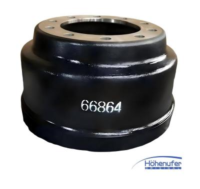China 66864 Brake Drum | 66864B 16.5×7 Outboard Mount Truck Brake Drum for sale