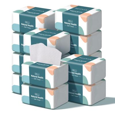 China 2-ply Facial Tissue Paper with 100% Natural Bamboo Pulp and Machine Washable for Home Office Hotel Travel for sale