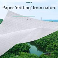 China 2-ply Facial Tissue Paper with 100% Natural Bamboo Pulp and Machine Washable for Home Office Hotel Travel for sale