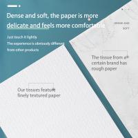 China 2-ply Facial Tissue Paper with 100% Natural Bamboo Pulp and Machine Washable for Home Office Hotel Travel for sale