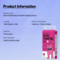 China OEM Customization Biodegradable Reusable Hanging Tissue Paper and Hanging Paper Drawer for Family Hotels for sale