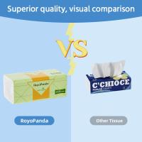 China Biodegradable 2ply Facial Tissue with Customized Logo for Healthcare and Hospitality for sale