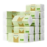 China Biodegradable 2ply Facial Tissue with Customized Logo for Healthcare and Hospitality for sale