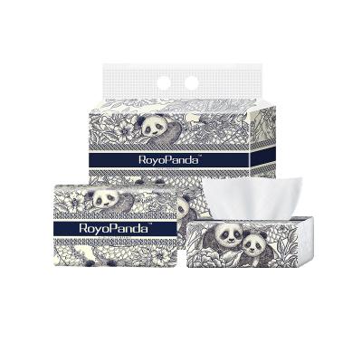 China Biodegradable Hypoallergenic Ultra-Soft Facial Tissue and Pocket Tissue Paper for Commercial Hospitality Medical and Office Use for sale
