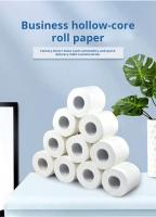 China Bulk Pack Durable Soft Toilet Paper Rolls for Commercial Bathroom Tissue and Industrial Sanitary Tissue Facilities for sale