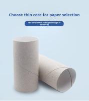 China Bulk Pack Durable Soft Toilet Paper Rolls for Commercial Bathroom Tissue and Industrial Sanitary Tissue Facilities for sale