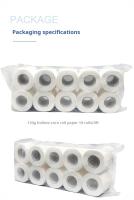 China Bulk Pack Durable Soft Toilet Paper Rolls for Commercial Bathroom Tissue and Industrial Sanitary Tissue Facilities for sale