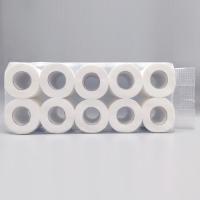 China Bulk Pack Durable Soft Toilet Paper Rolls for Commercial Bathroom Tissue and Industrial Sanitary Tissue Facilities for sale