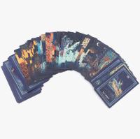 China Recyclable 400gsm Coated Paper Tarot Cards 70x120mm 78 Cards Matt Finished for sale
