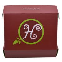 China Recyclable 250gsm Corrugated Mailing Boxes Both Sides Printing for sale