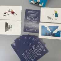 China Eco Friendly Paper CMYK Printed Customized Game Cards For Education for sale