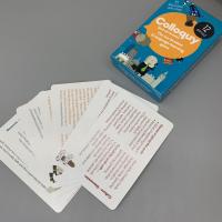 China Eco Friendly Paper CMYK Printed Customized Game Cards For Education for sale