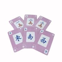 China Customized Mahjong Poker Playing Card Games Printing With Matt Lamination for sale