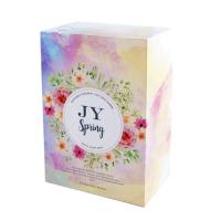 China Floweral 2mm Rigid Cardboard Gift Boxes With Lids CMYK Printing for sale