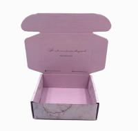 China Logo Printed Recycled Packaging Boxes For Cosmetics Glossy Lamination for sale