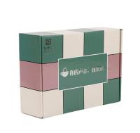China Gold Silver Foil Cardboard Package Boxes For Gift Packaging 250gsm for sale