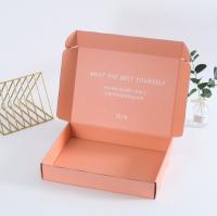 China B Flute Corrugated Cardboard Package Boxes Gift Packing High Buffering for sale