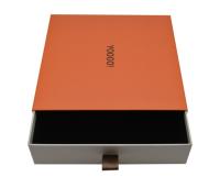China Recycled Rigid Jewelry Gift Boxes With Ribbon 157gsm Coated for sale