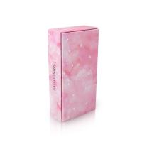 China CDR Pink Exquisite Printing Cosmetics Packaging Boxes With Lids for sale
