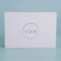 China AI Paper White Cardboard Gift Boxes With Lids EVA Insert for sale