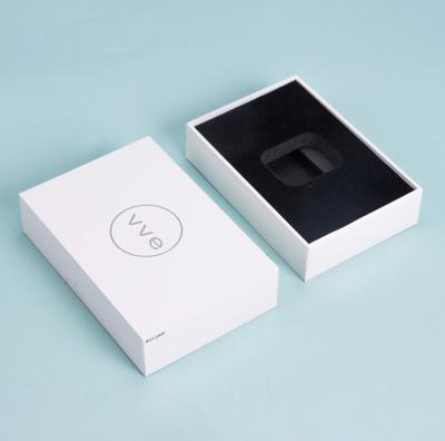 China AI Paper White Cardboard Gift Boxes With Lids EVA Insert for sale