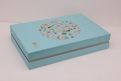 China Gold Foil Rigid Cardboard Gift Boxes With Lids 70g/M2 ISO9001 for sale