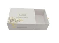 China 157gsm Art Paper Hard Cardboard Gift Boxes PDF Gold Foiling for sale