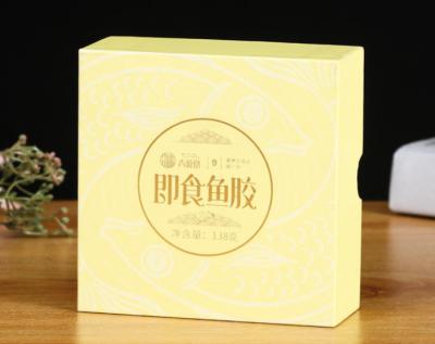 China 2mm Rigid Cardboard Gift Boxes Health Products Lid Bottom Box for sale
