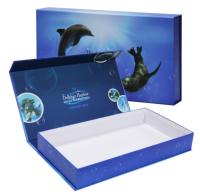 China PDF Luxury Rigid Box With Magnetic Closing Lid High End for sale