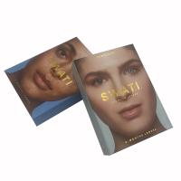 China Gold Foil Magnetic Cardboard Box With Foam Insert EVA for sale