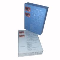 China Gold Foil Magnetic Cardboard Box With Foam Insert EVA for sale
