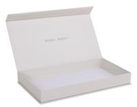 China Handmade Flip Top Cardboard Box With Magnetic Closure Silk Screen Printing for sale