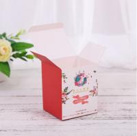 China Cup Shipping Foldable Square Tuck In Flap Boxes Full Color Offset Printing for sale
