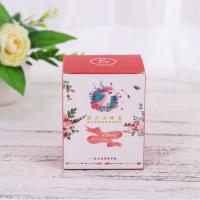 China Cup Shipping Foldable Square Tuck In Flap Boxes Full Color Offset Printing for sale