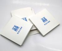 China Foldable Square Ivory Board Box 350gsm C1S Art Paper Box for sale