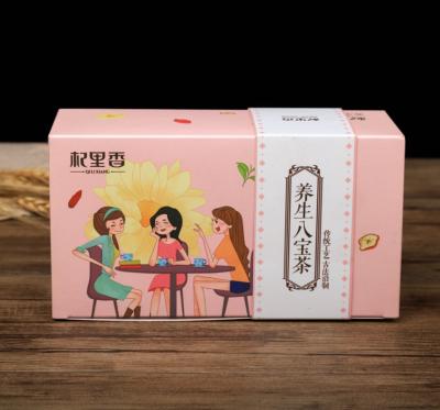China Water Resistant Ivory Board Box Rectangle Folding Packaging for sale
