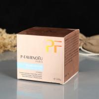 China C1S Paper Foldable Cardboard Box Gold Foil Mask Packing for sale