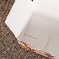 China Handcrafted Ivory Board Box Folding Fancy Gift Boxes ISO9001 for sale
