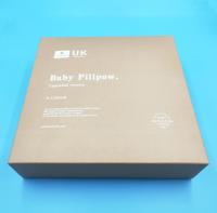China PDF Rigid Gift Ivory Board Box With Lids 200*200*50mm for sale