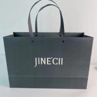 China Matt Laminated Kraft Paper Shopping Bags With Handle Offset Printings for sale
