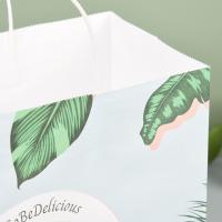 China Durable Eco Friendly Paper Bags With Handles Strong Bearing for sale