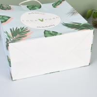 China Durable Eco Friendly Paper Bags With Handles Strong Bearing for sale