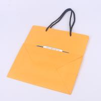 China ROHS 300gsm Kraft Paper Shopping Bags ODM Eco Paper Bag for sale