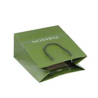 China ISO9001 SGS Green Kraft Paper Bags With Handles PP Twisted for sale