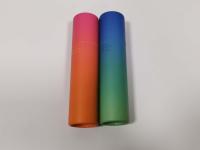 China Pantone Cylinder Cardboard Packaging Cosmetics Kraft Paperboard Tubes 150*35mm for sale