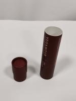 China ROHS Red Cylinder Cardboard Packaging for sale