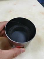 China Cylinder Cosmetics 2mm Cardboard Jar Packaging With Sponge for sale