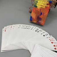 China Personalized Design 63*88mm Matt Varnished 300gsm Art Paper Poker Cards for sale